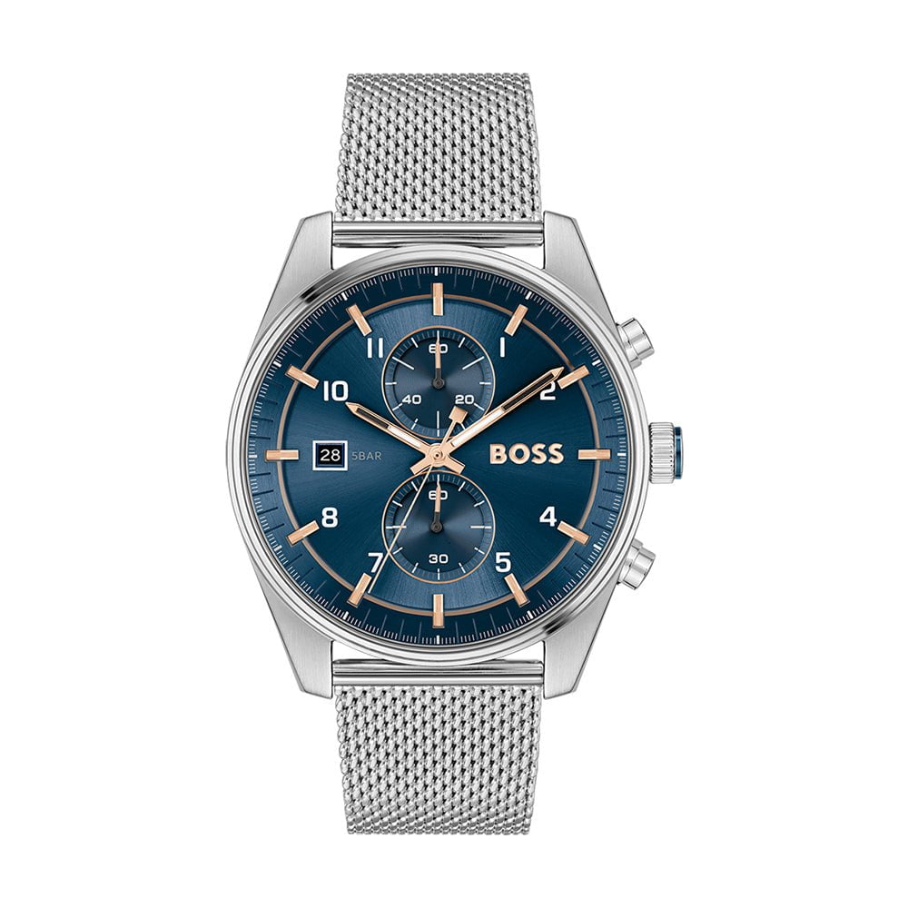 Montre BOSS Homme Skytraveller en Acier 1514149 - Tempka.com